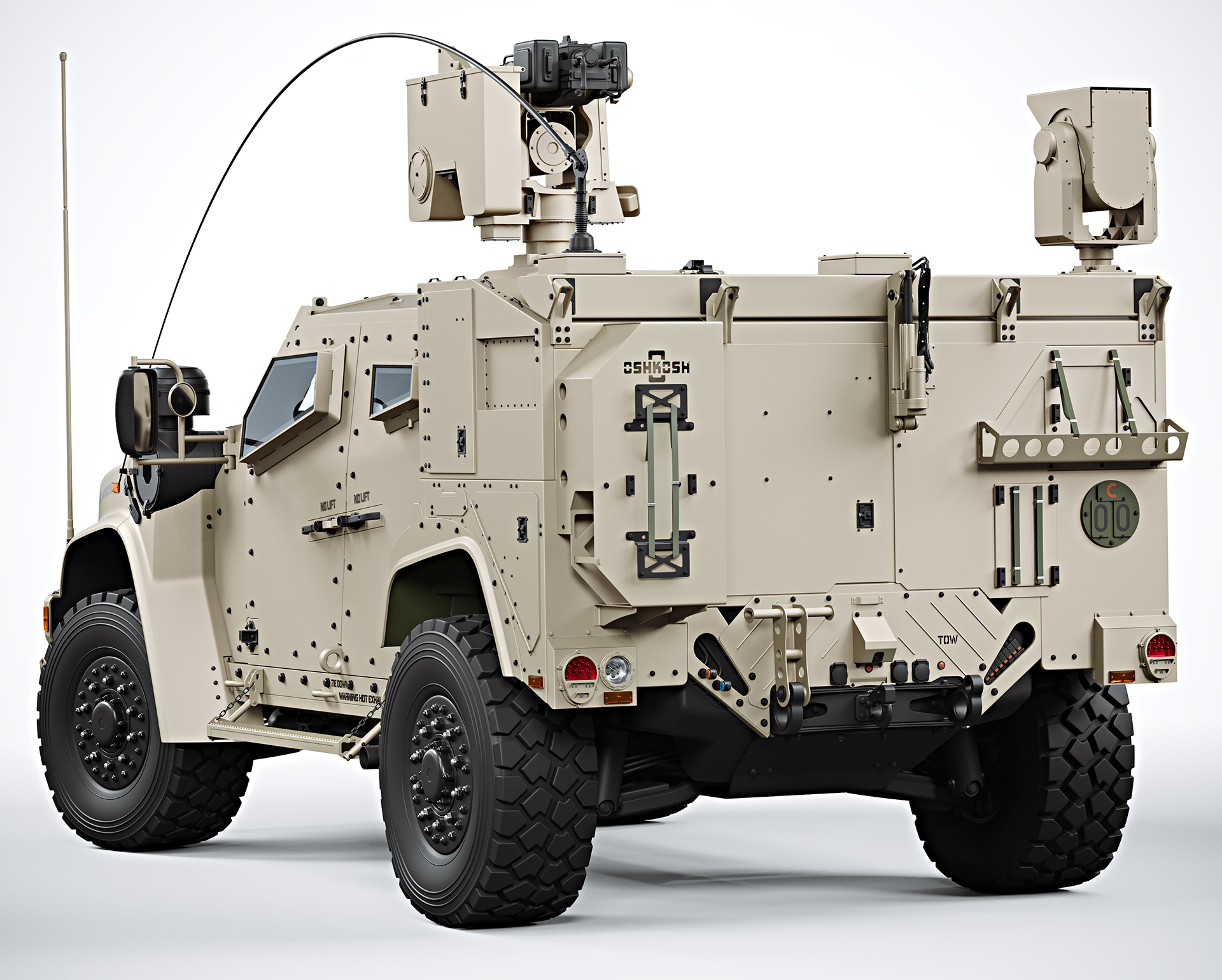 3D oshkosh jltv 2020 model - TurboSquid 1687854