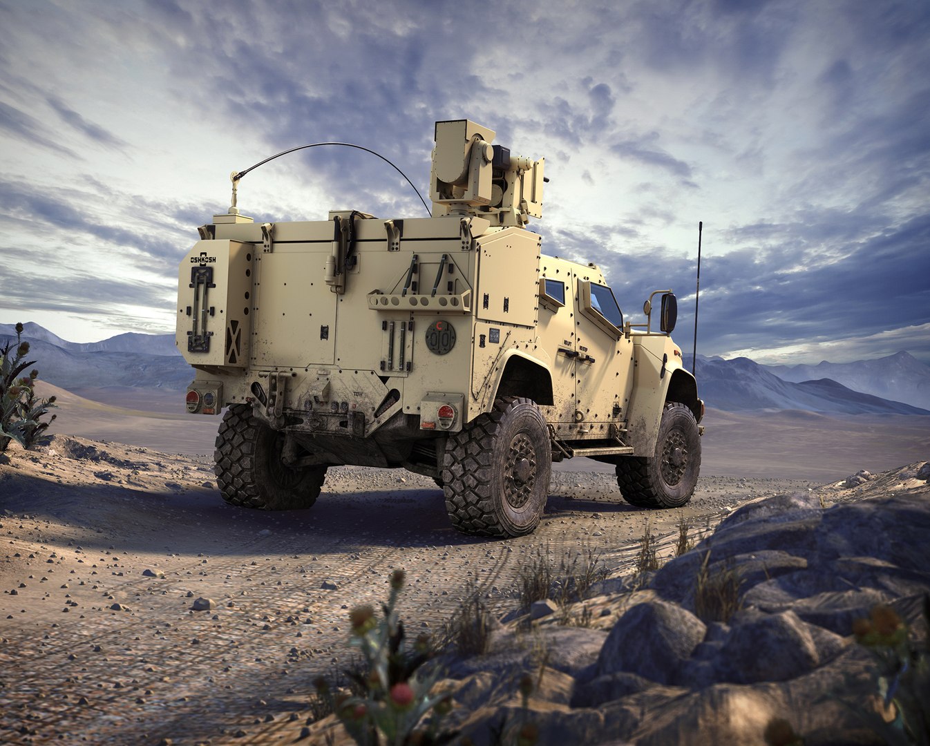 3D Oshkosh Jltv 2020 Model - TurboSquid 1687854