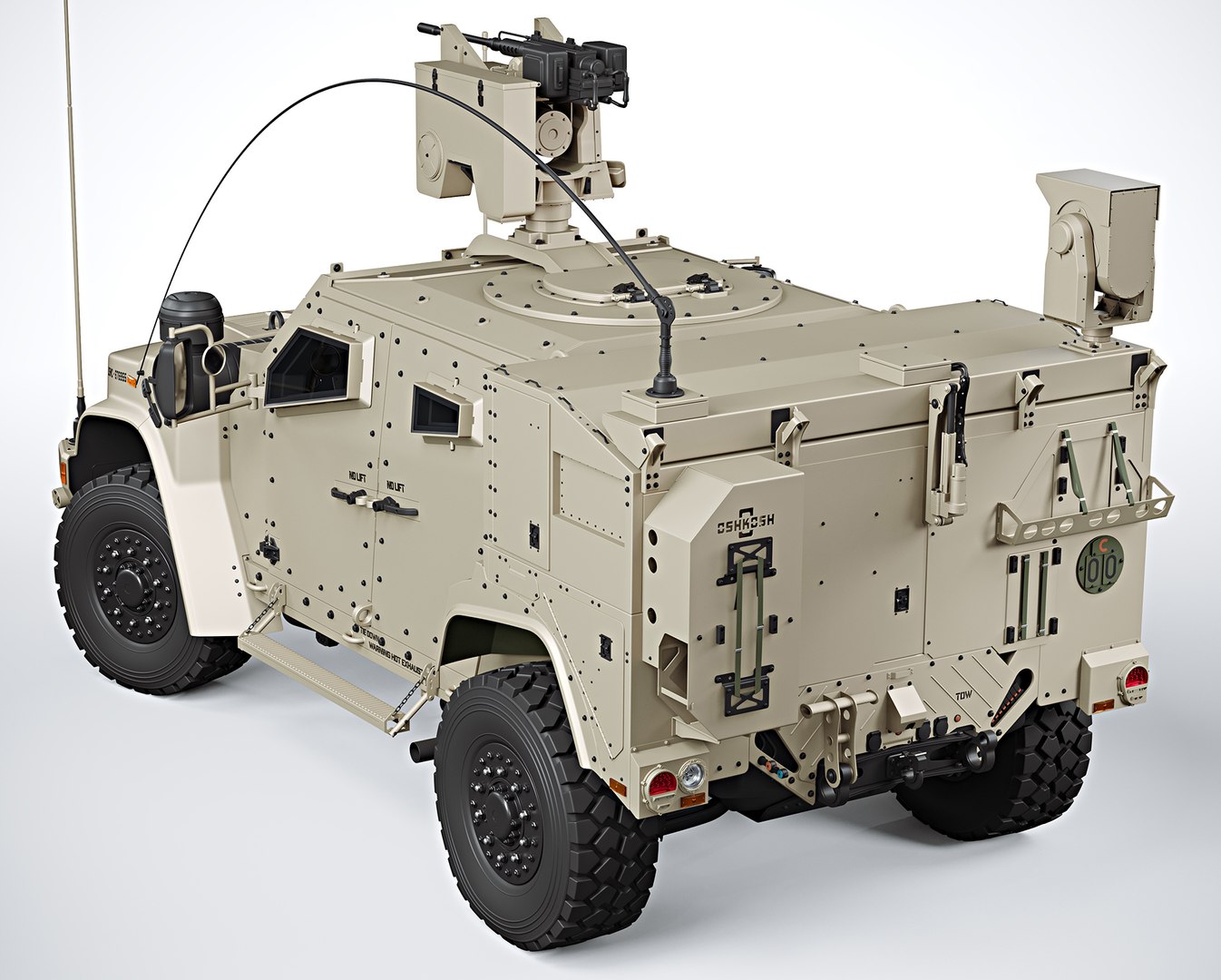 3D Oshkosh Jltv 2020 Model - TurboSquid 1687854