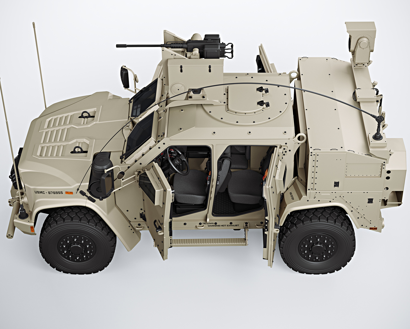 3D oshkosh jltv 2020 model - TurboSquid 1687854