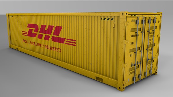Dhl cargo container l720 3D model - TurboSquid 1563478