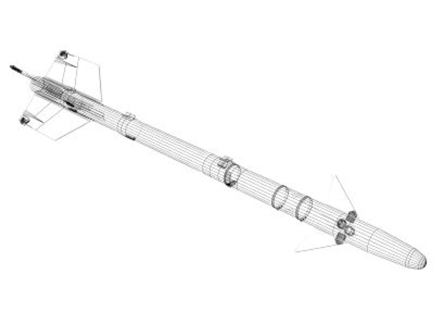 3d model aim-9d sidewinder