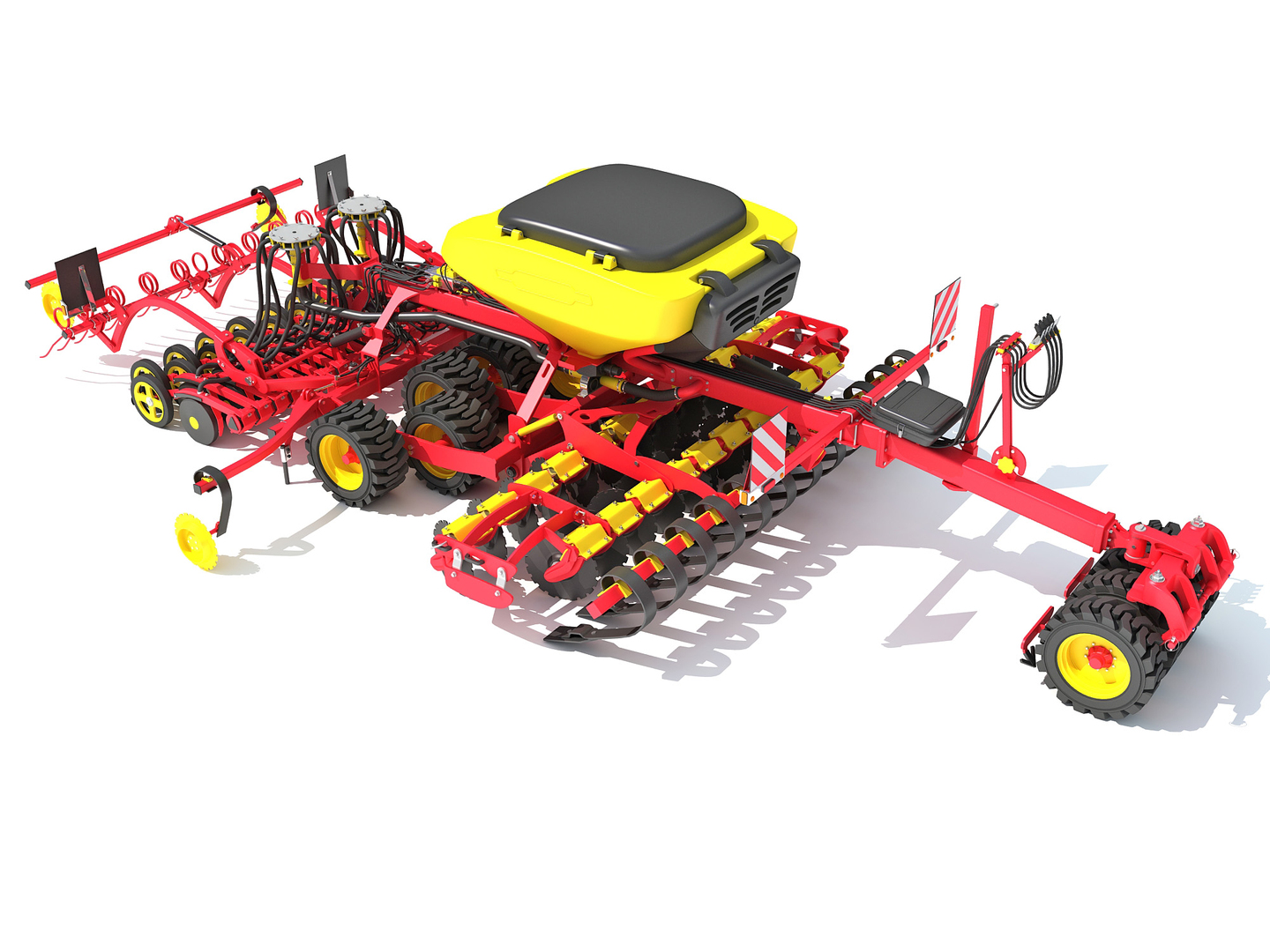 3D model farm combine - TurboSquid 1695058