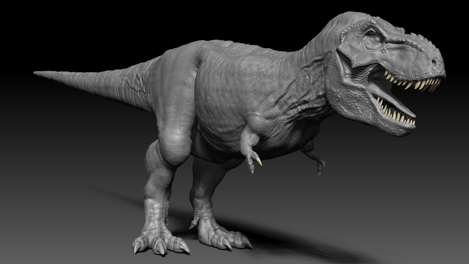 Tyrannosaurus Rex Sue Sculpt Project 3D - TurboSquid 1924818