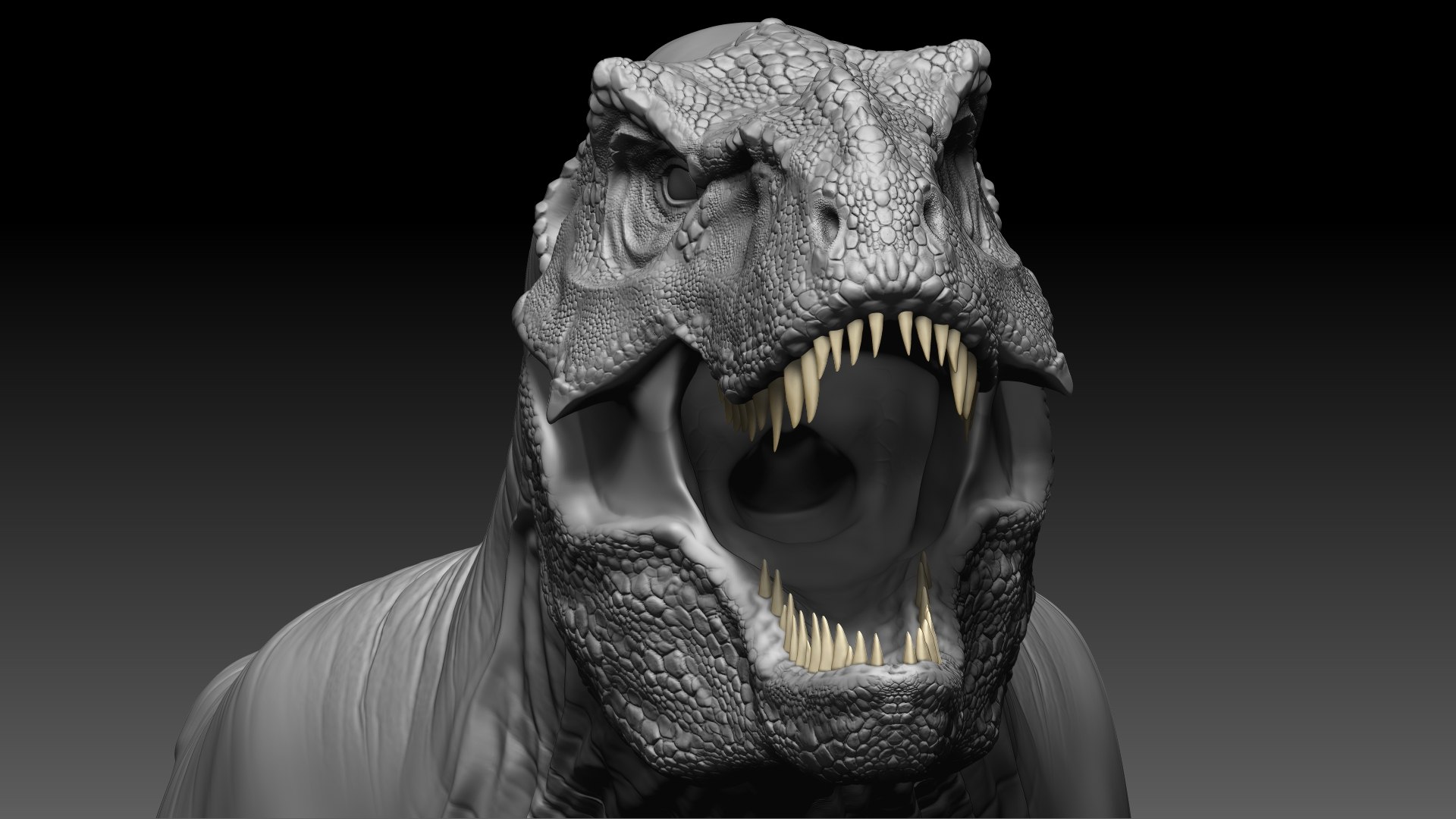 Tyrannosaurus Rex Sue Sculpt Project 3D - TurboSquid 1924818