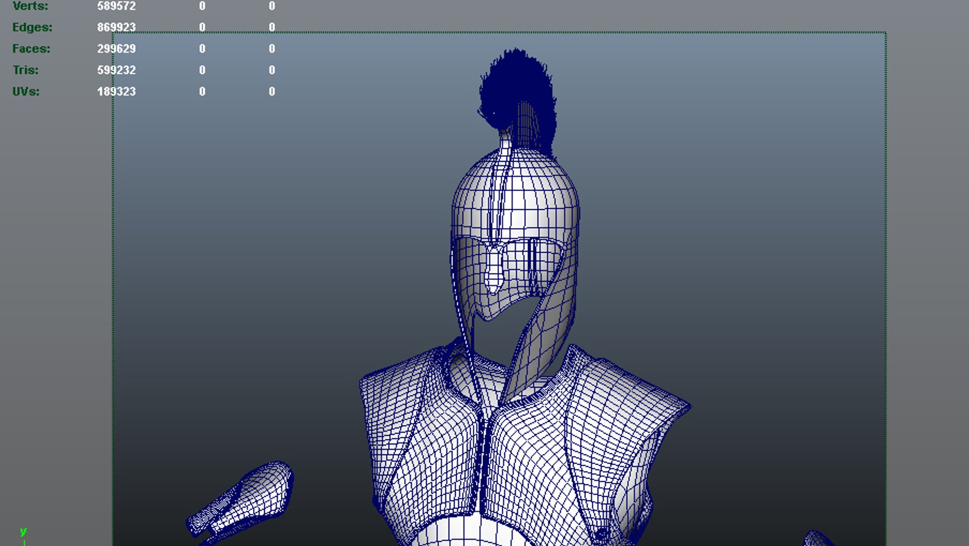 Trojan Warrior Armor 3d Obj