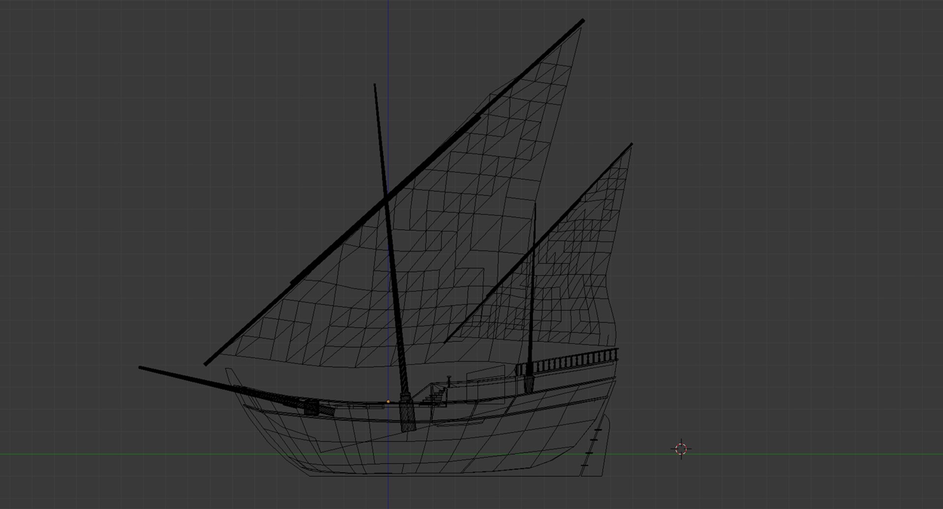 3d Model Of Caravel Ship