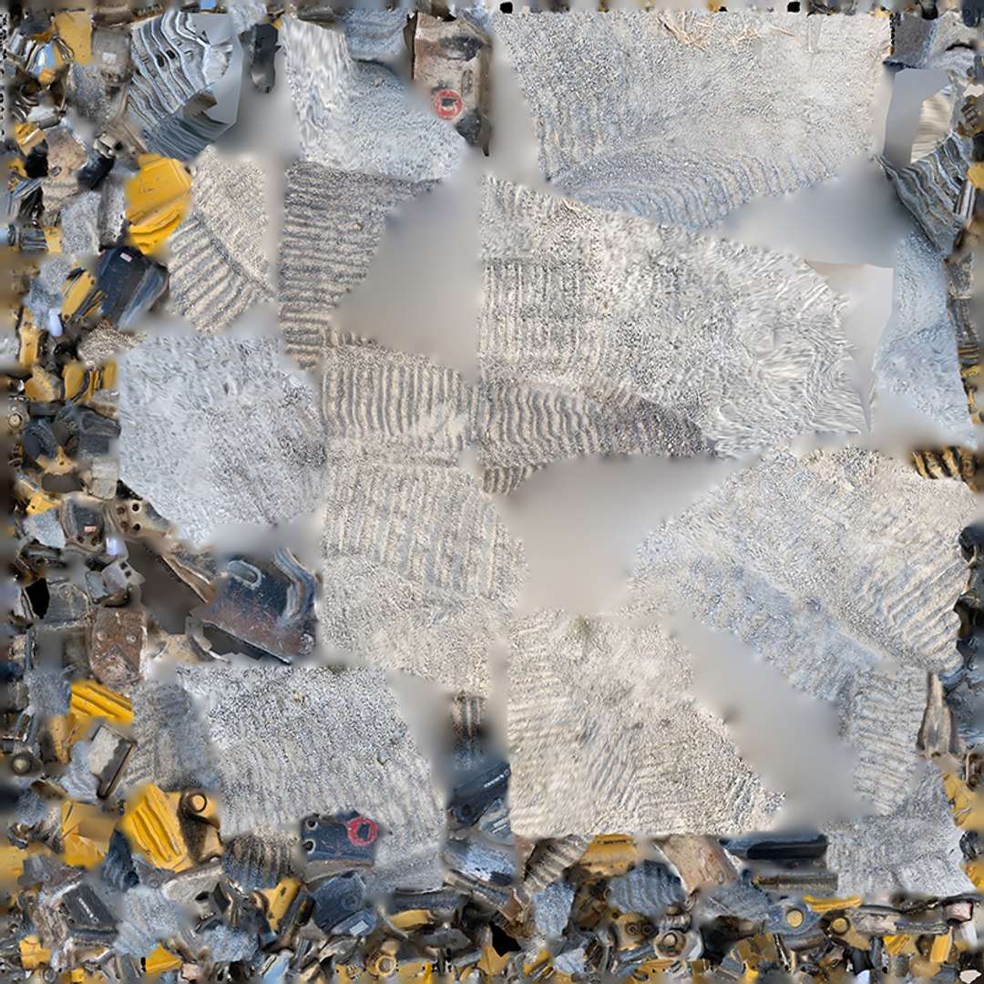 Excavator Hydraulic Jack Hammer - 3D photogrammetry model scan of ...