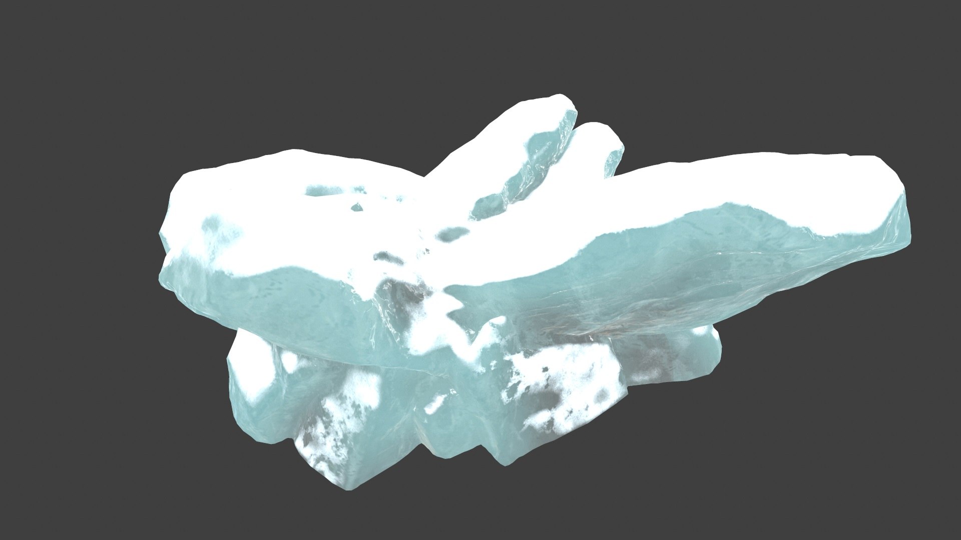 3D Ice Rocks Model - TurboSquid 1244755