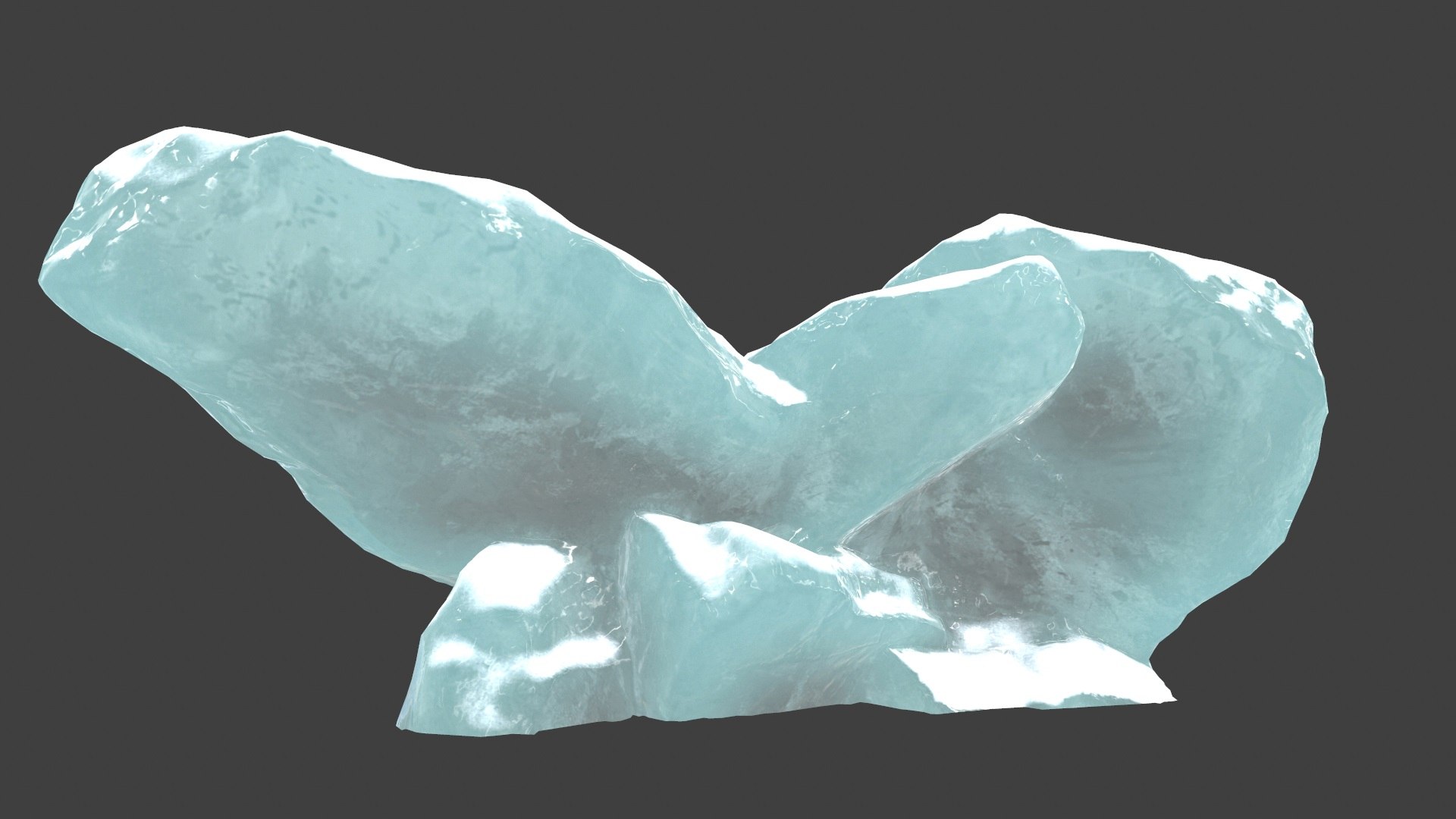 3D Ice Rocks Model - TurboSquid 1244755