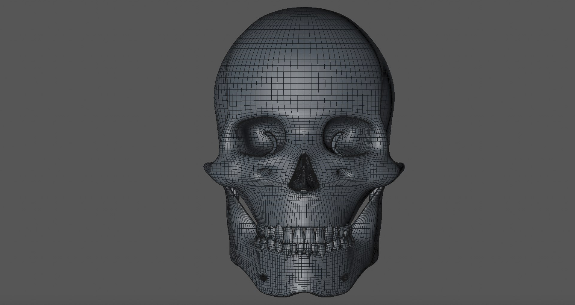 Wood human skull l748 3D model - TurboSquid 1571198