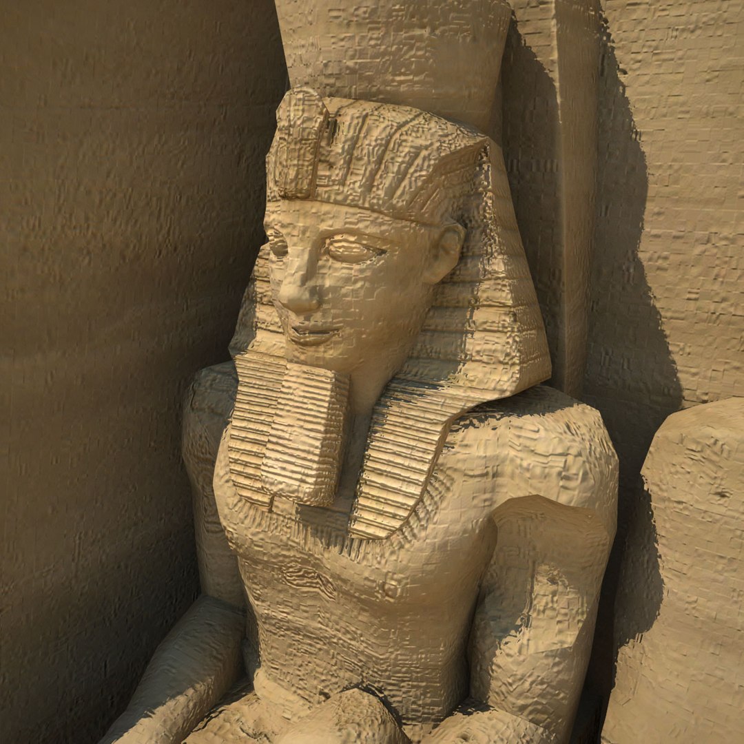 Abu Simbel M 3d Max