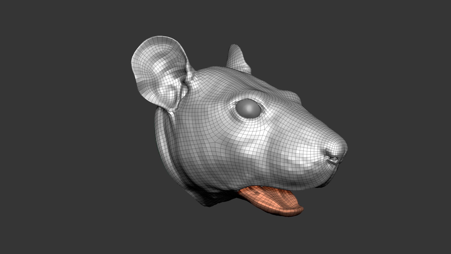3D Rat Head Highpoly Sculpt Model - TurboSquid 1809933