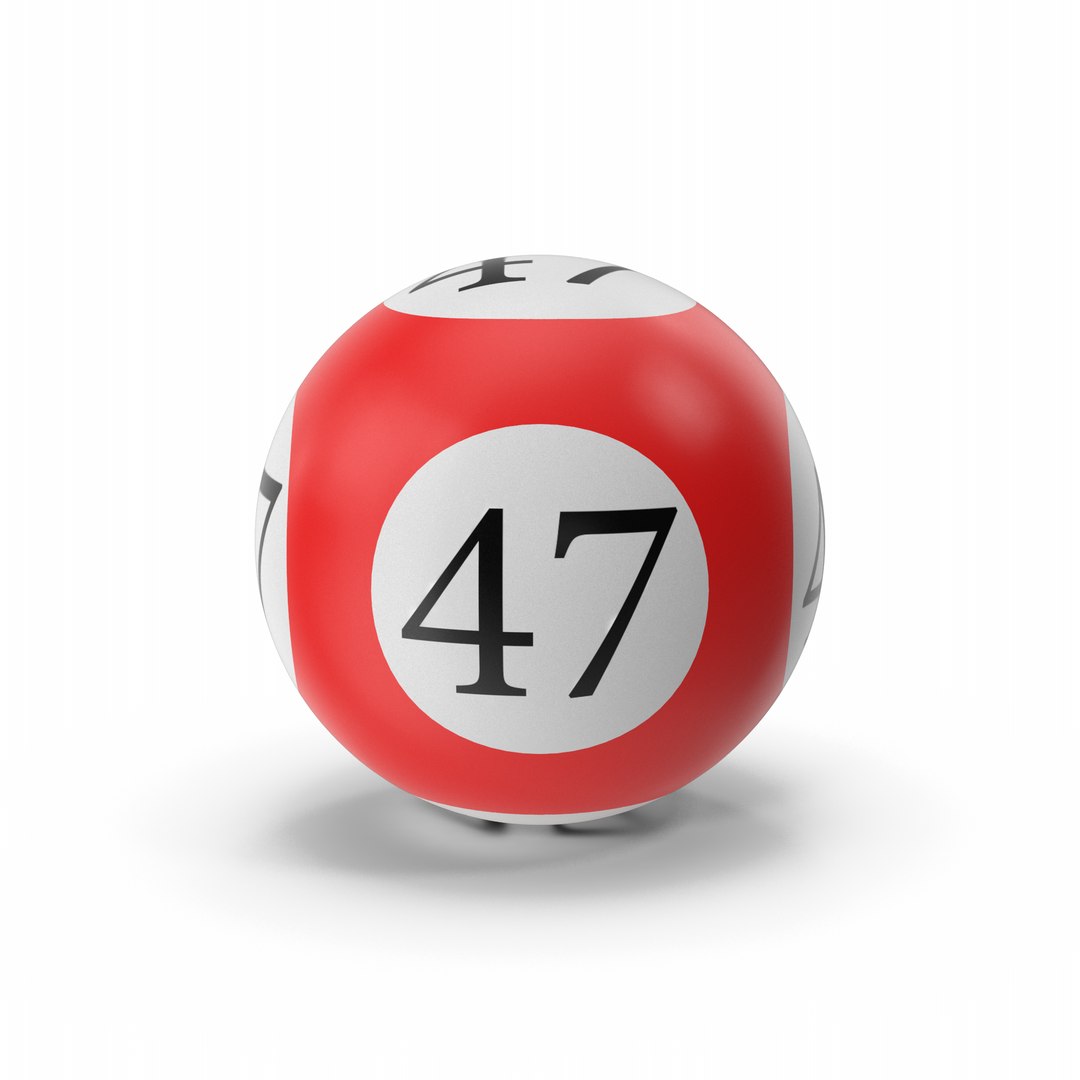 3D Bingo Ball 47 Model - TurboSquid 2415487