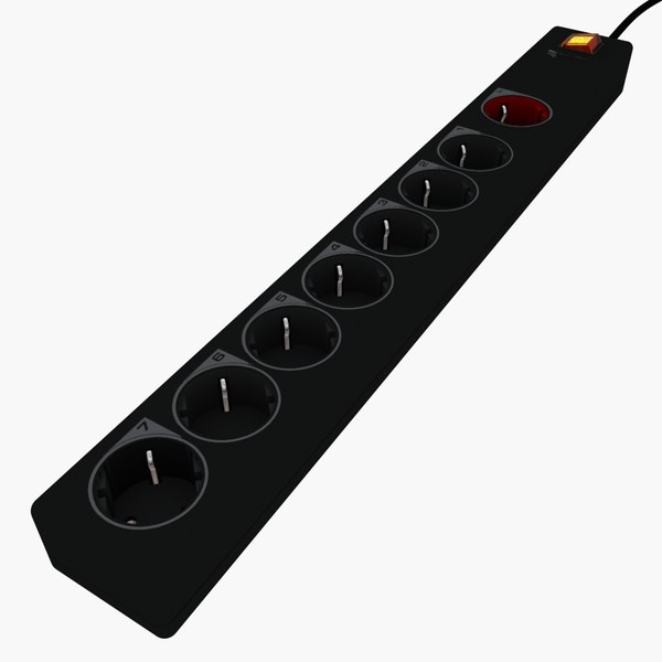 3dsmax connector power strip