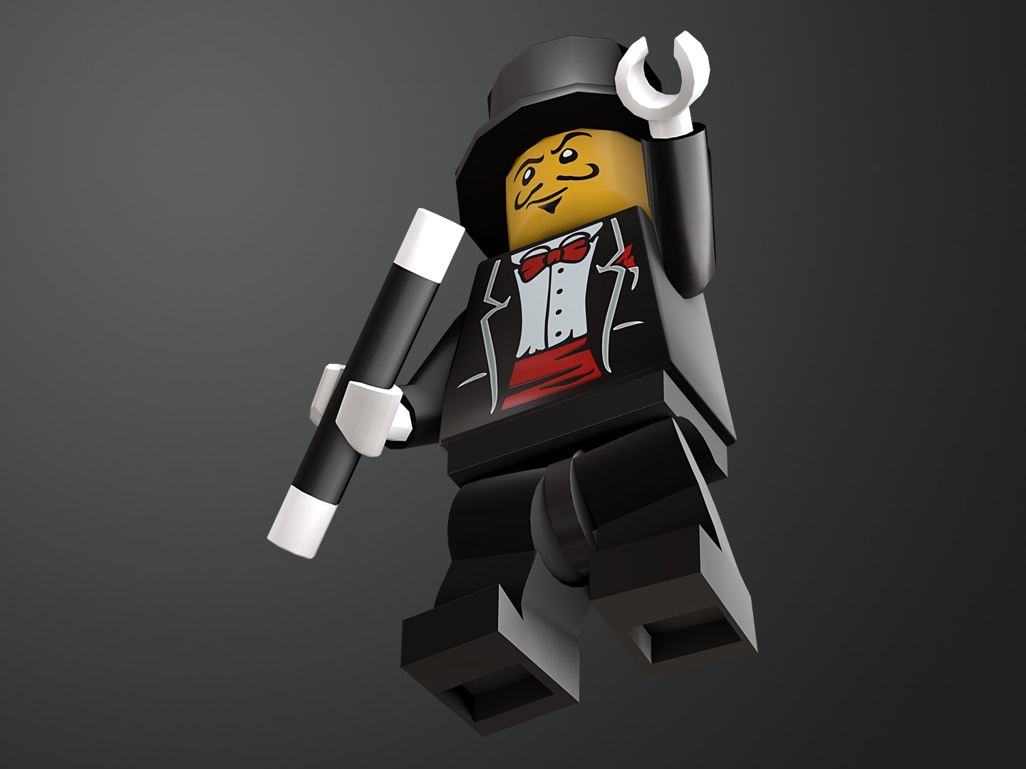 3D Rigged Ready Magician Lego Character Model - TurboSquid 1443290