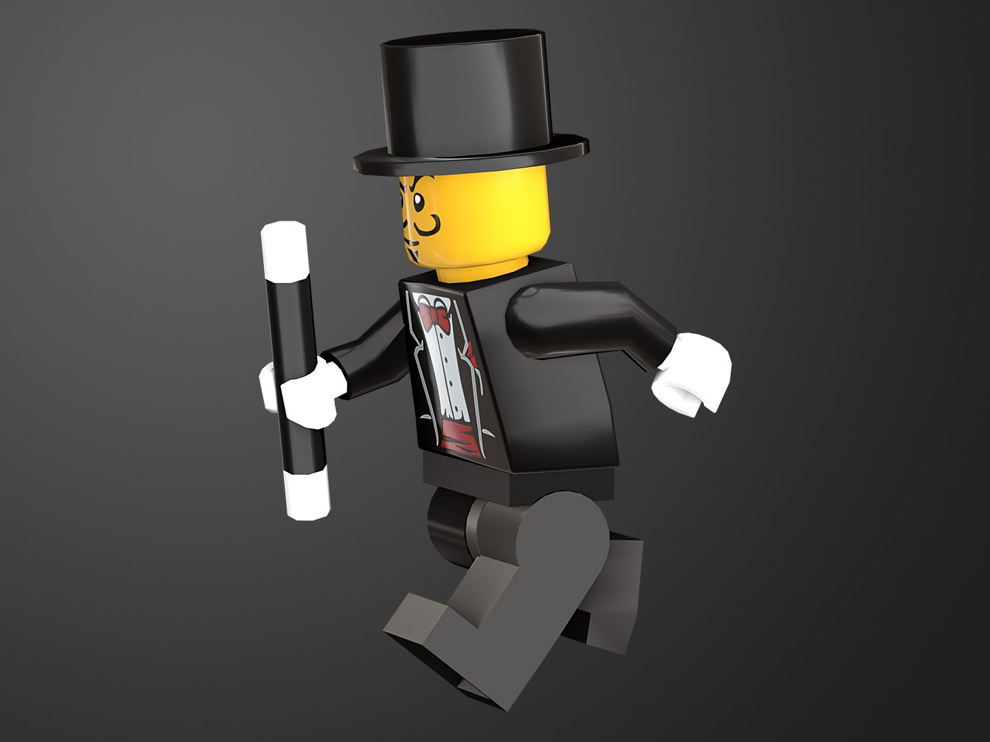 3D Rigged Ready Magician Lego Character Model - TurboSquid 1443290