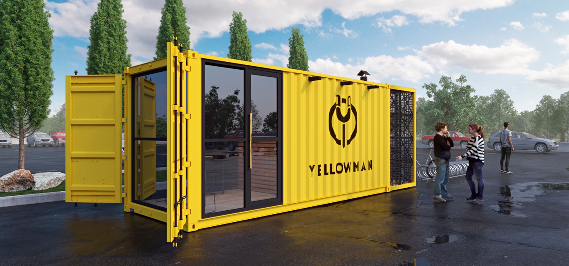 Street Container 3D Model - TurboSquid 1555674