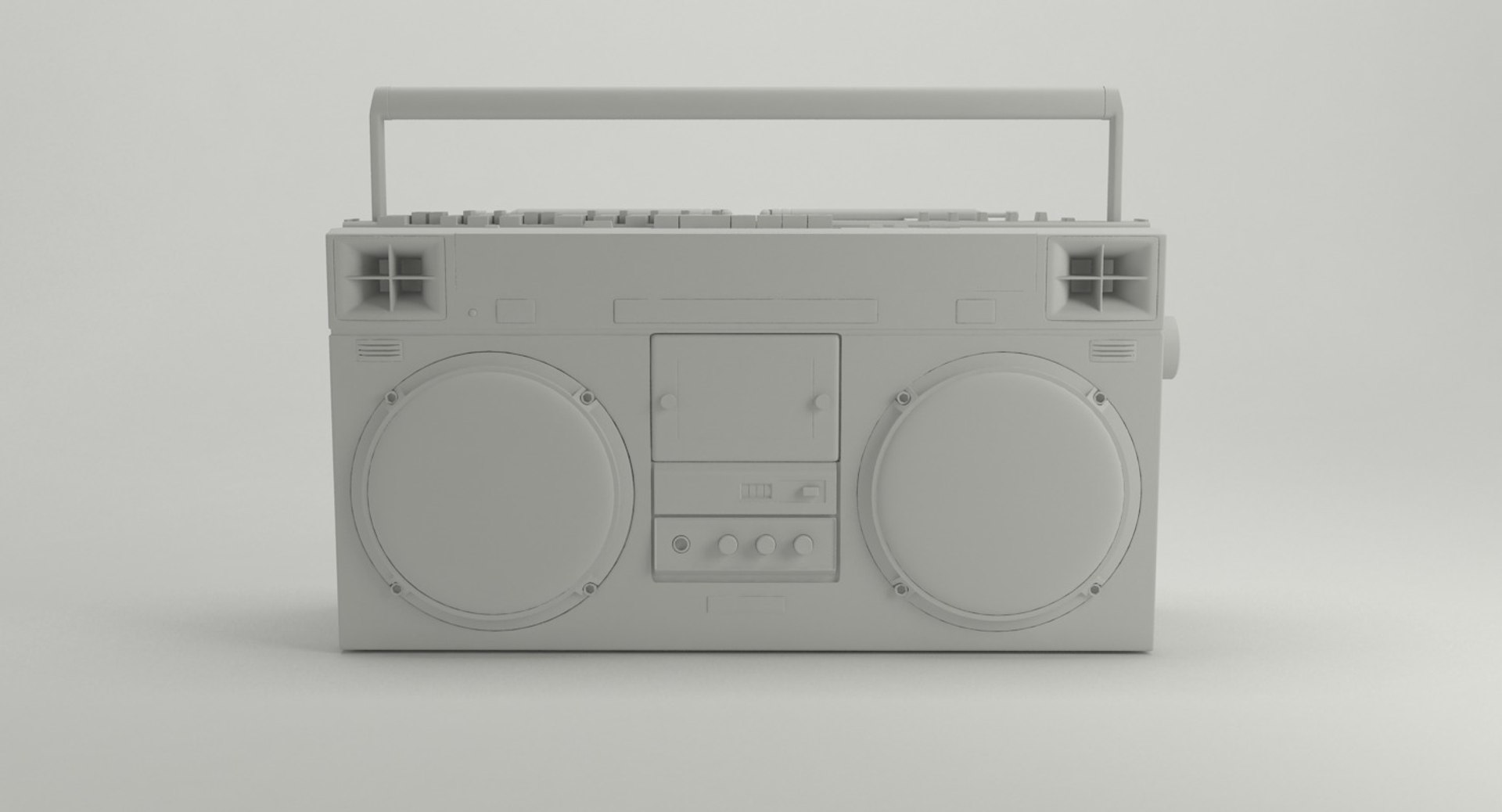 Jvc Boombox 3d Max