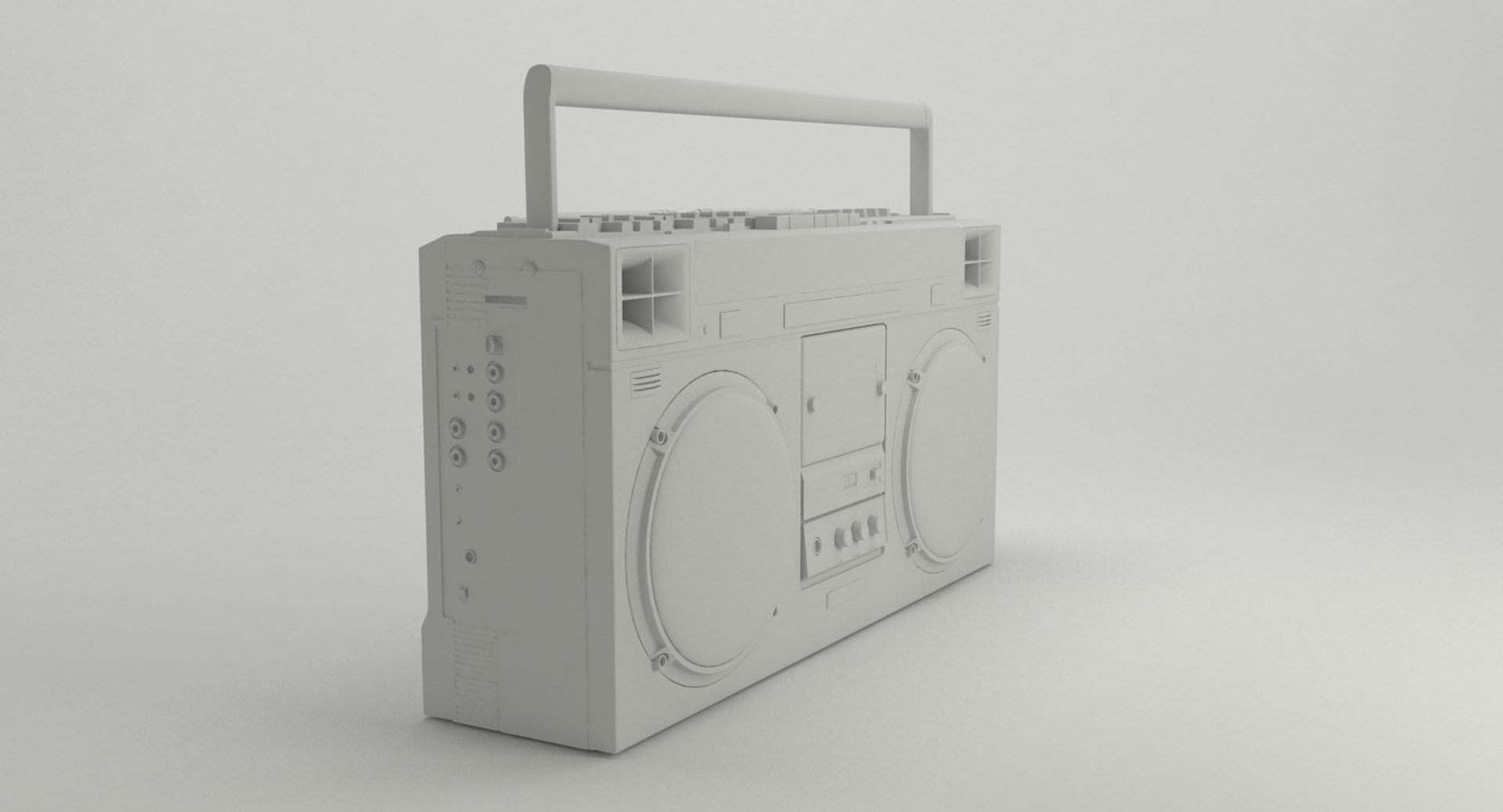 Jvc Boombox 3d Max
