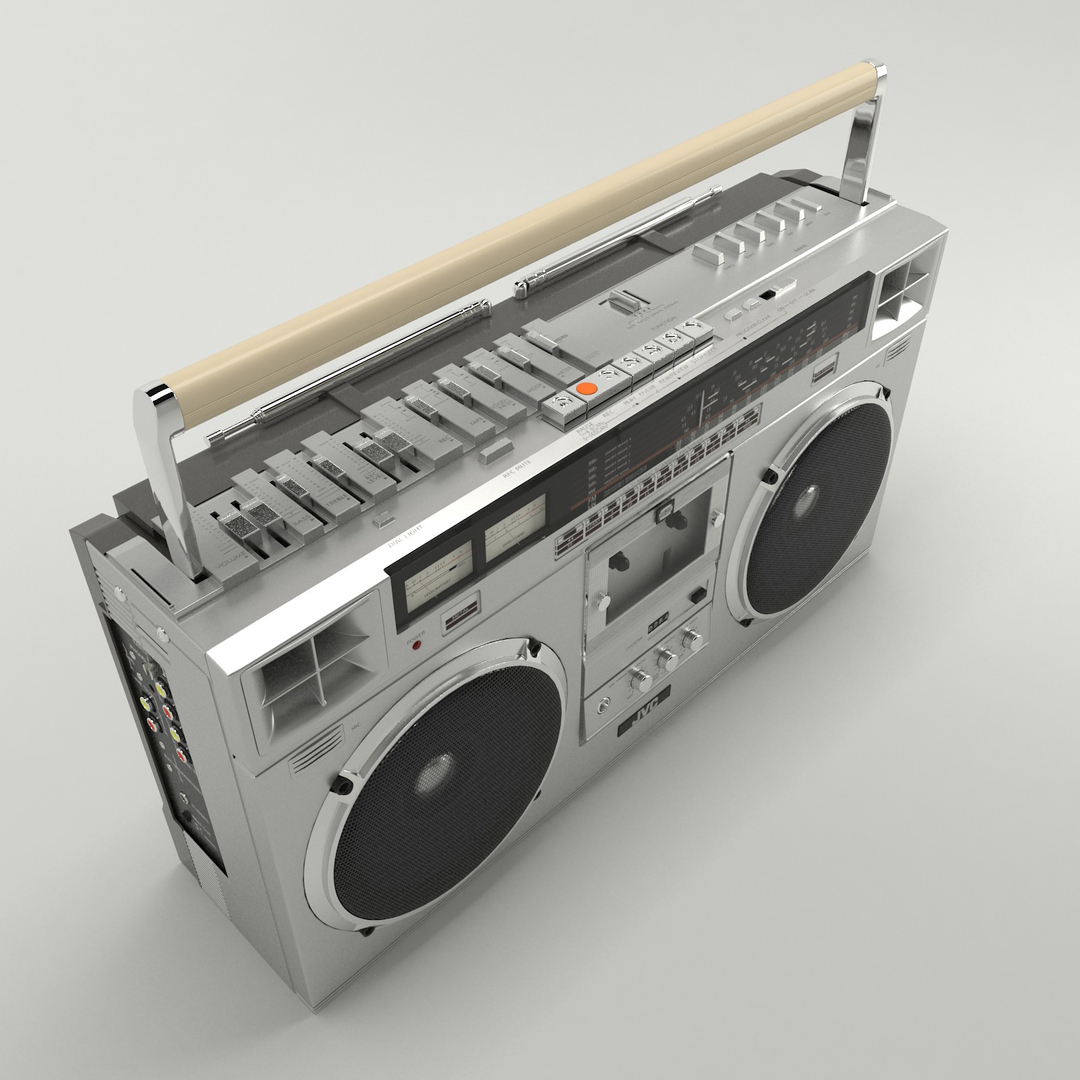 jvc boombox 3d max