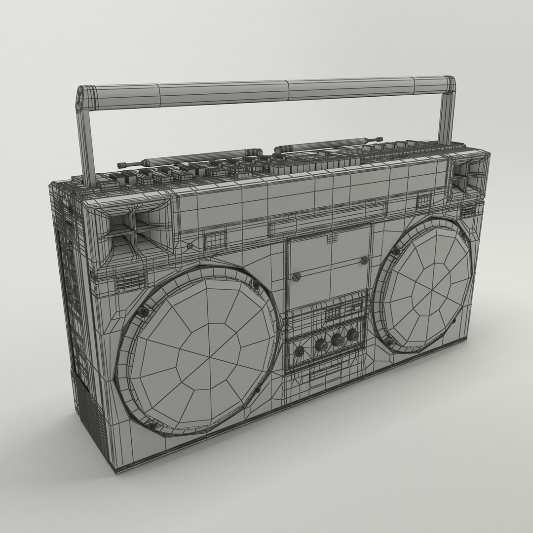 jvc boombox 3d max