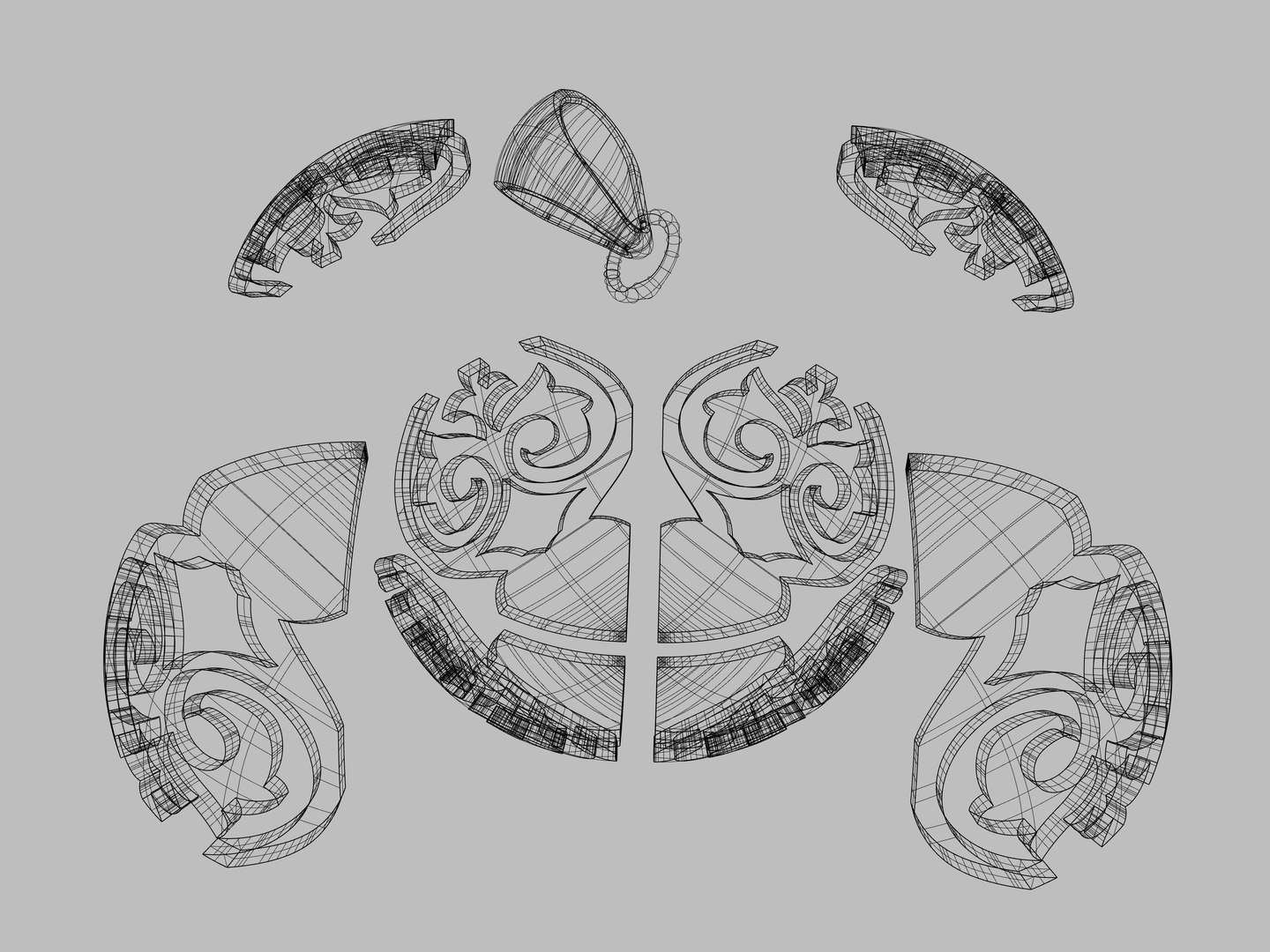 Pendant Rhino 3D Model - TurboSquid 1503604