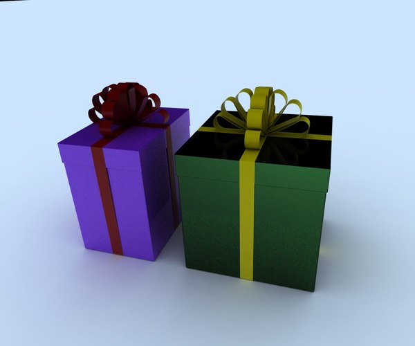 3dsmax gift box