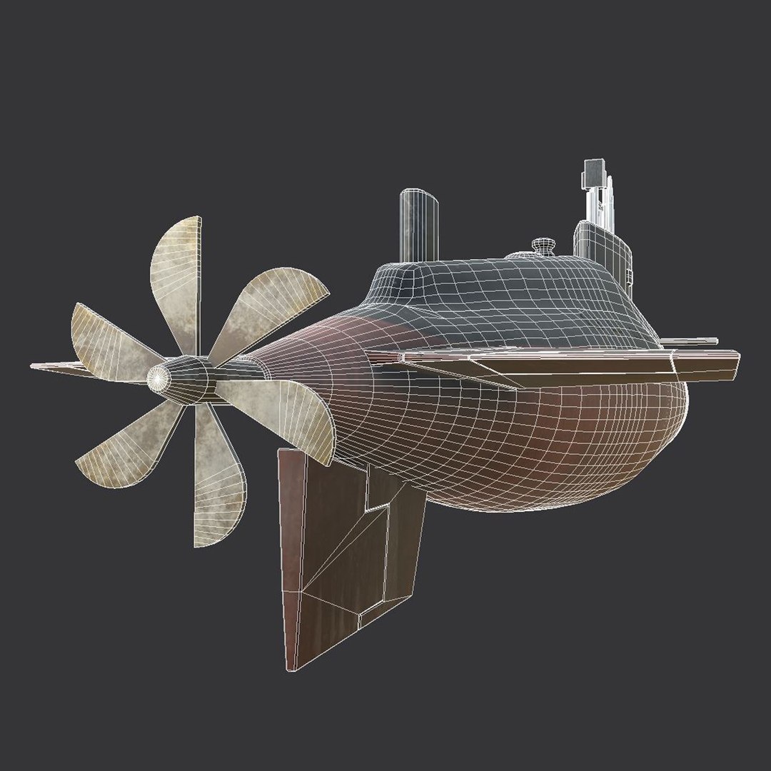3D Submarine Navy - TurboSquid 1350799