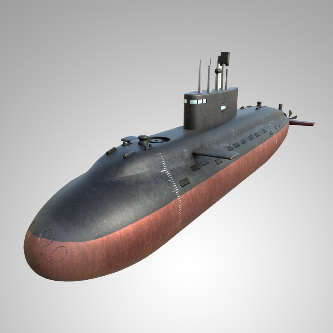 3D Submarine Navy - TurboSquid 1350799