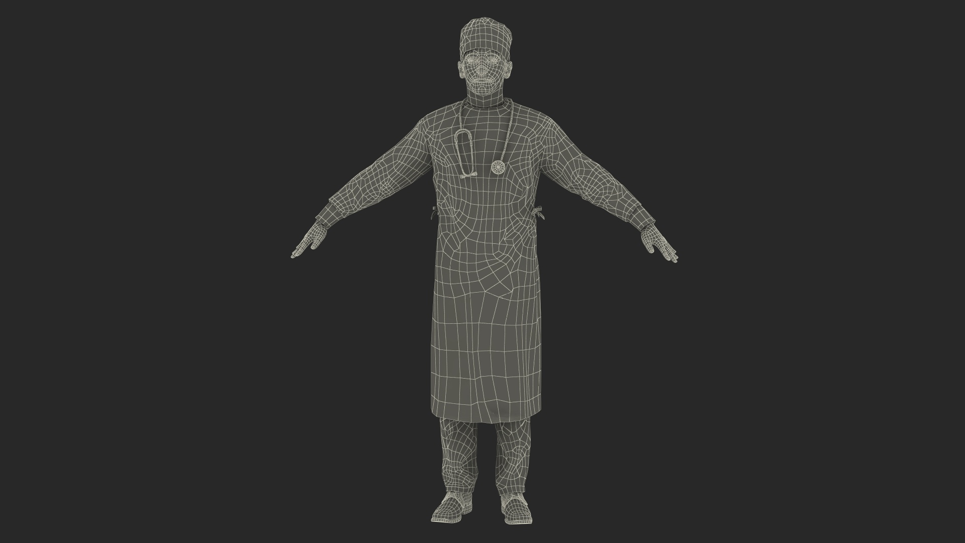Blood Stained Surgeon Doctor Rigged 3D Model - TurboSquid 2149398