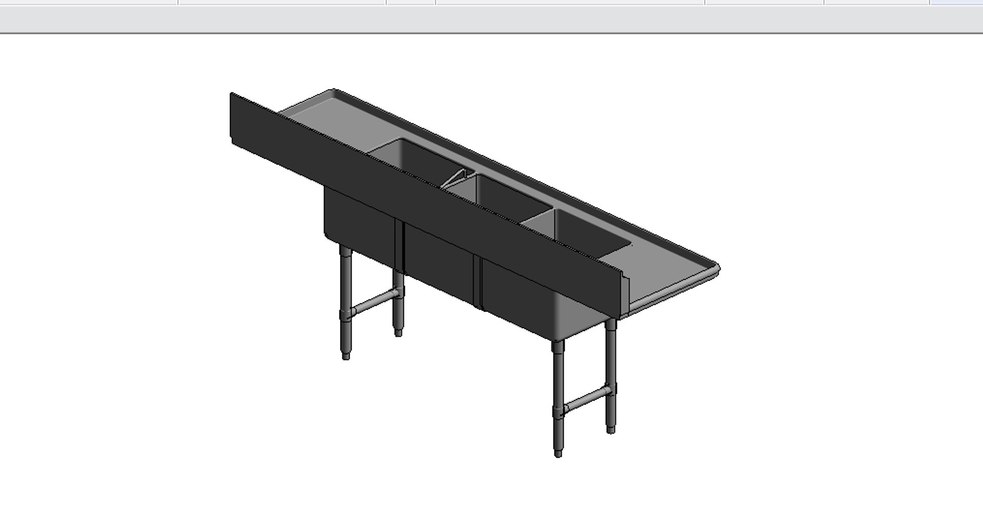 3D Revit Family Sink - TurboSquid 1230549