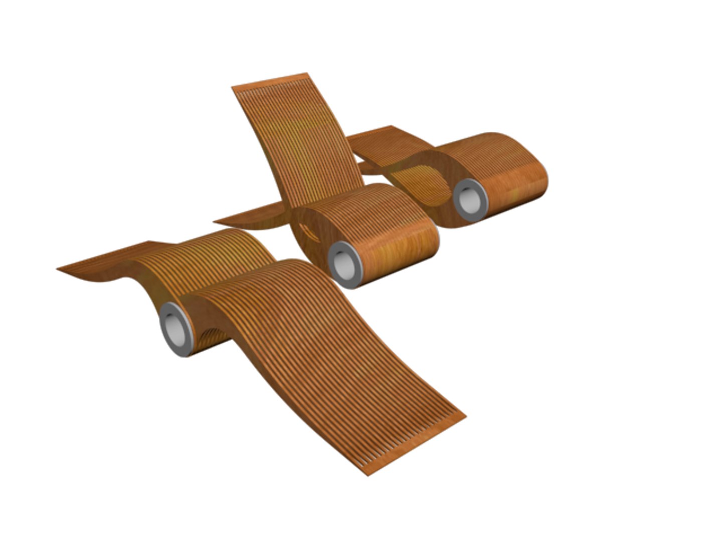 3D Multiple Configurations Chair Model - TurboSquid 1595432