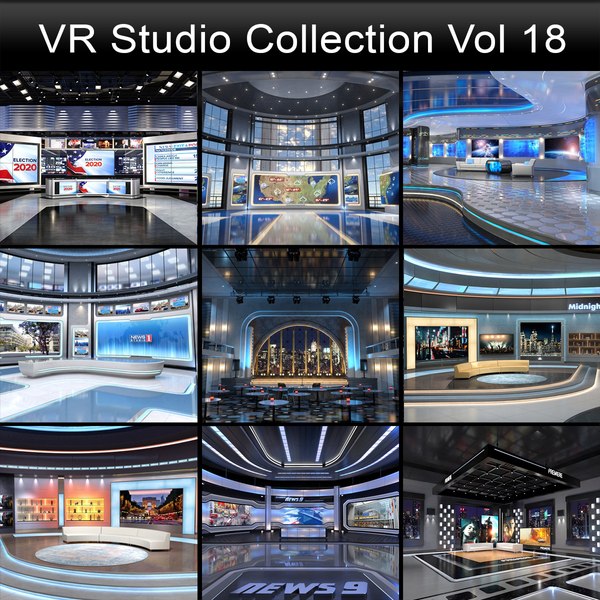 Tv Studio 3D Models for Download | TurboSquid