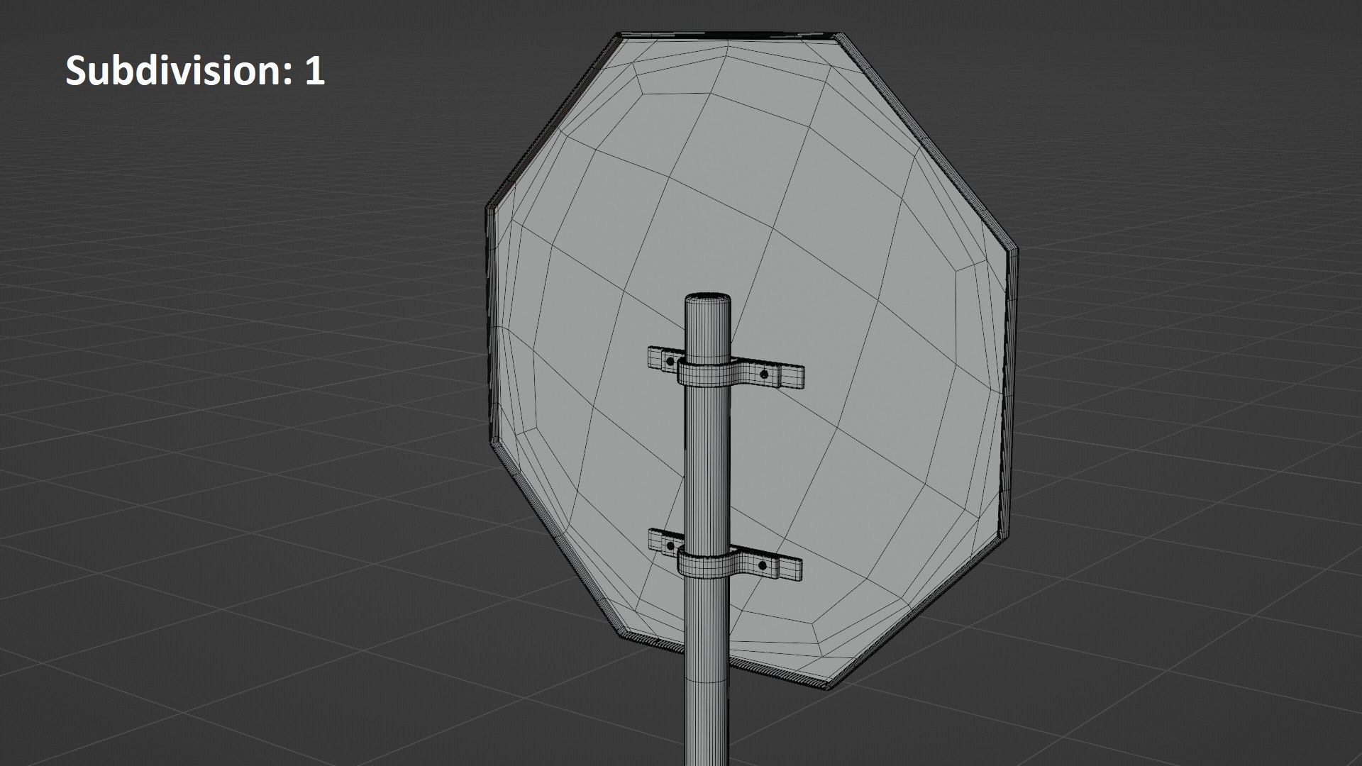 3D Traffic Sign STOP - TurboSquid 2142834