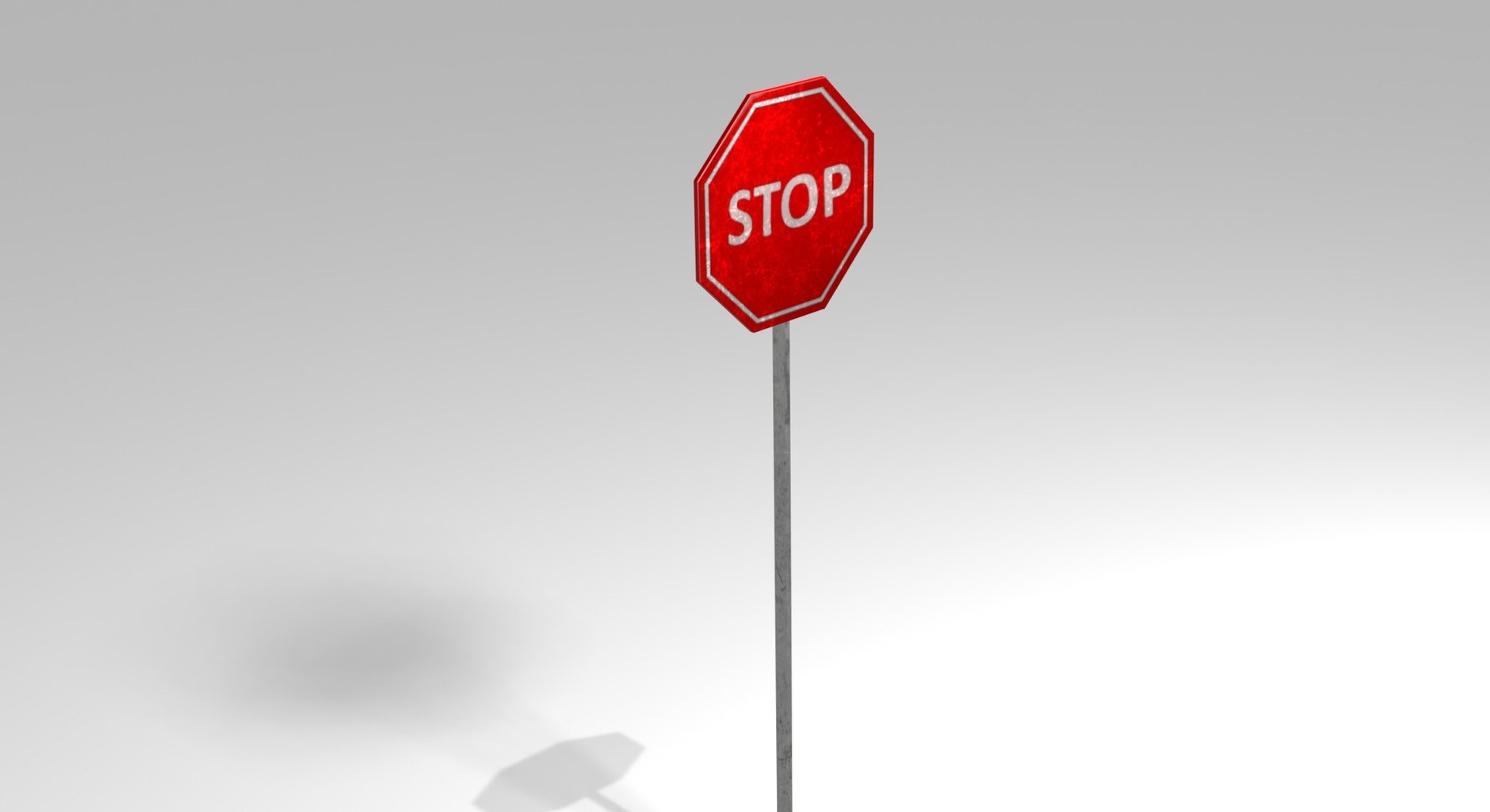 3D Traffic Sign STOP - TurboSquid 2142834