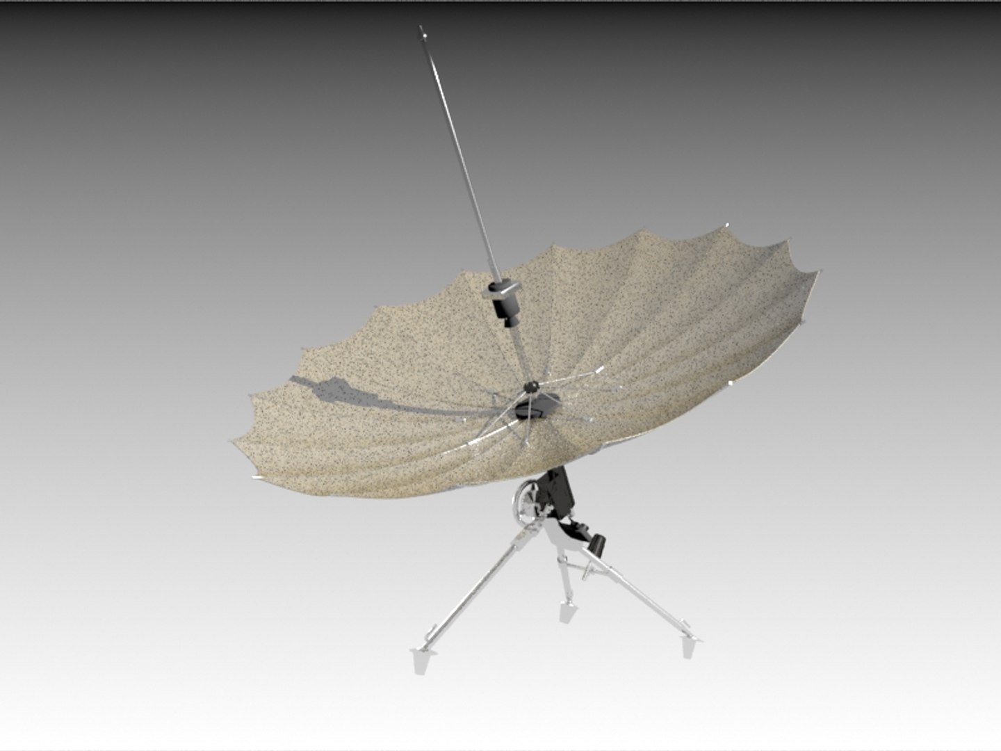 3d model of antenna