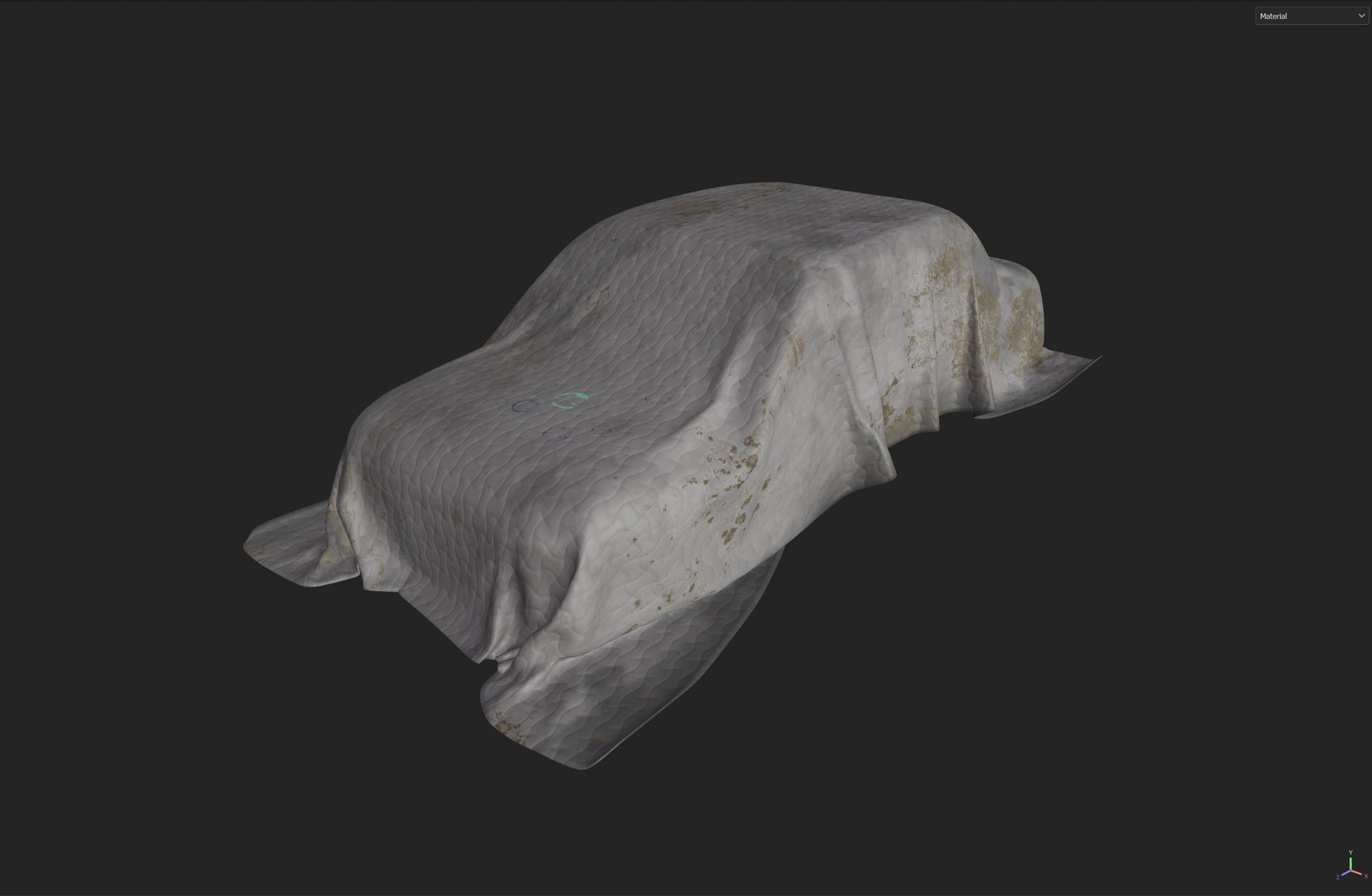Car Cover 3D Model - TurboSquid 2245505