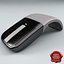 Microsoft Arc Touch Mouse 3d C4d
