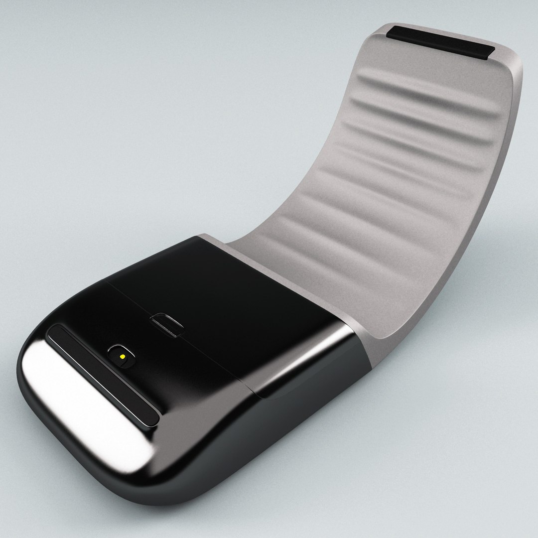 Microsoft Arc Touch Mouse 3d C4d