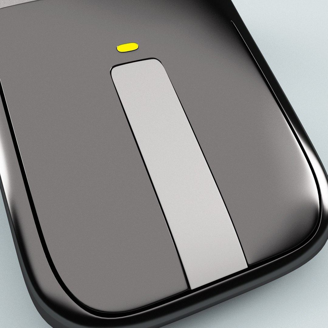 Microsoft Arc Touch Mouse 3d C4d