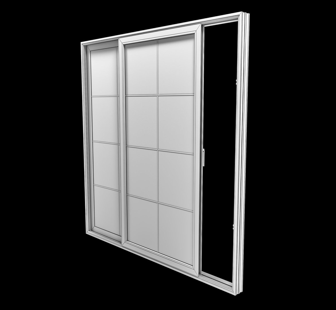 Sliding Window 3D Model - TurboSquid 1748247