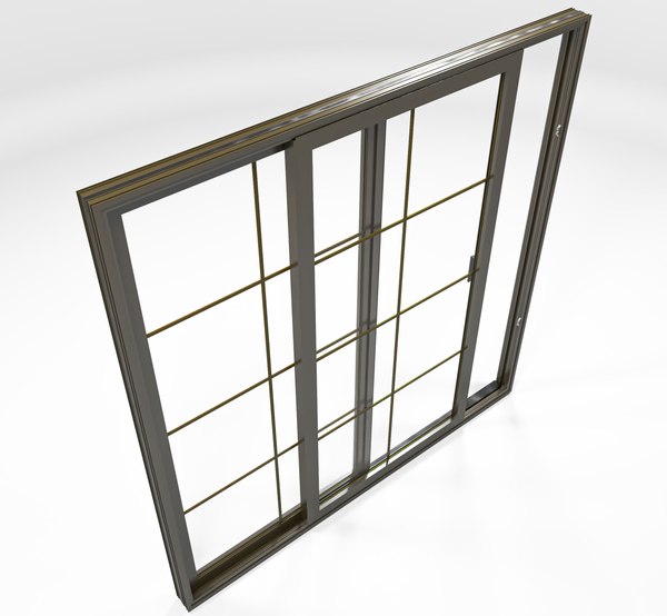 Sliding window 3D model - TurboSquid 1748247