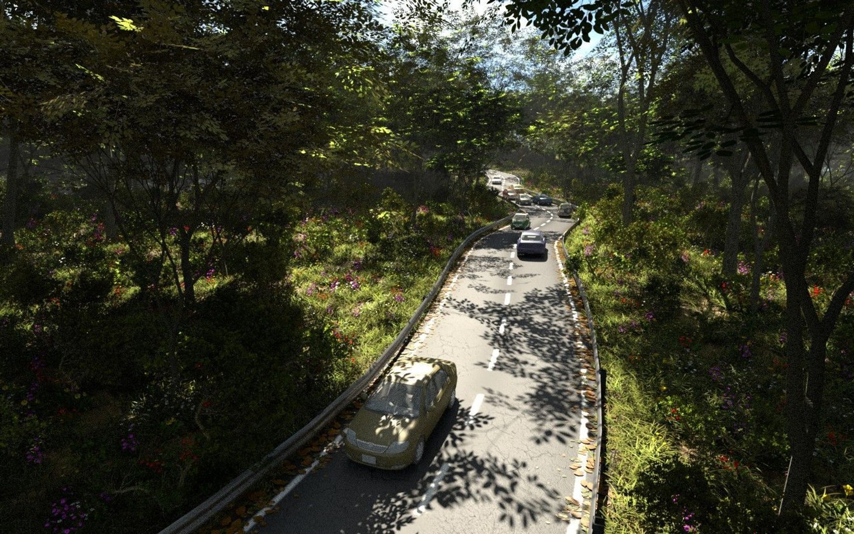 Forest Blender 3D Model - TurboSquid 1393194