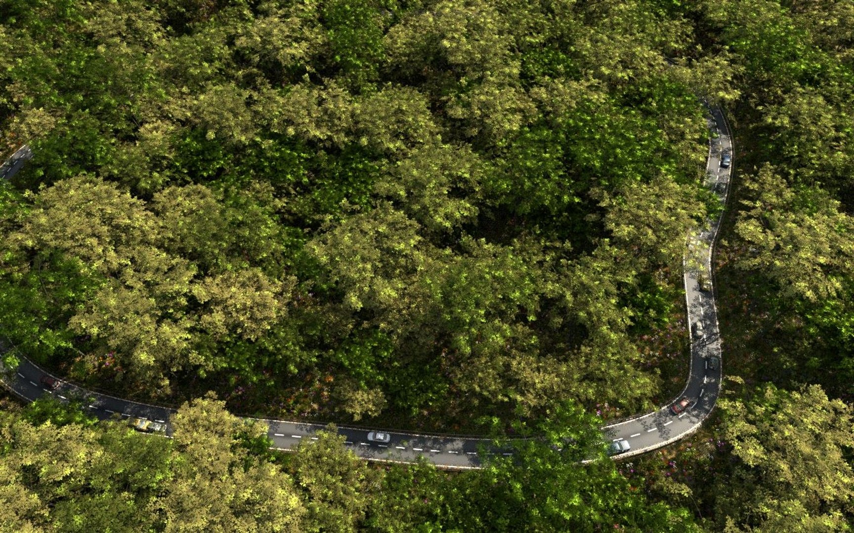 Forest Blender 3D Model - TurboSquid 1393194