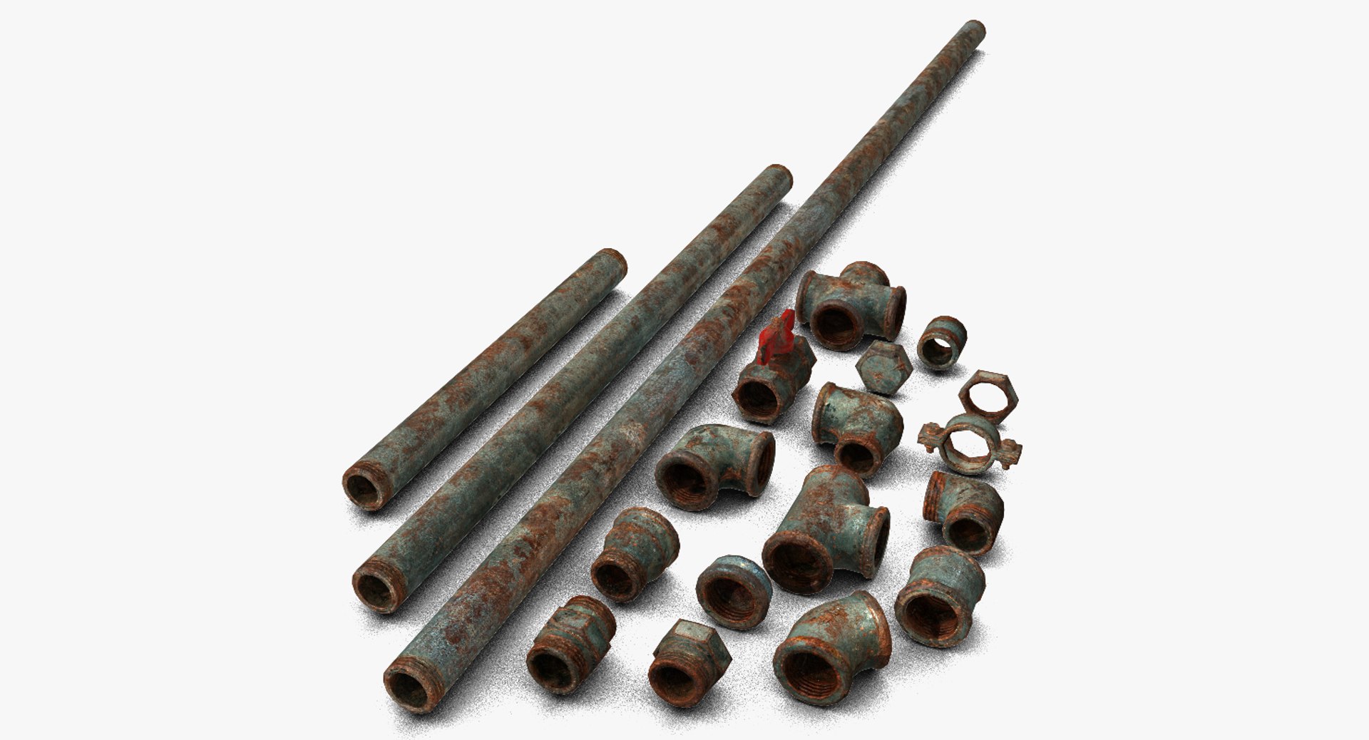 Pipes Pbr 3D Model - TurboSquid 1306062