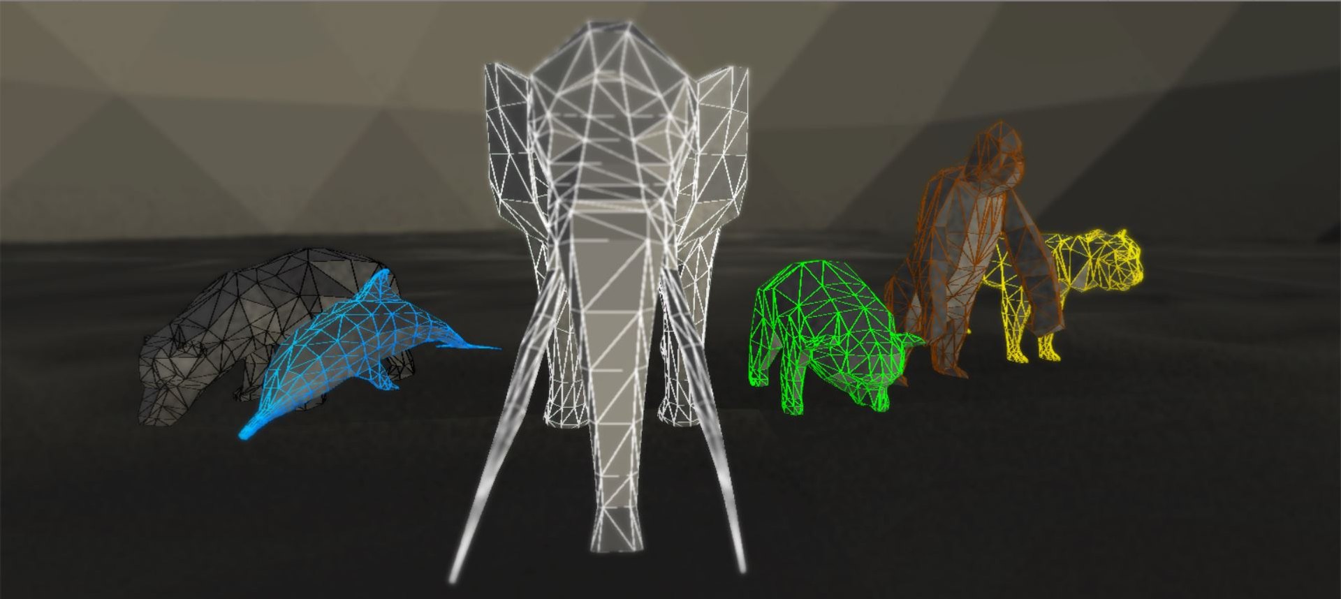 Animals Polys 3D Model - TurboSquid 1182813