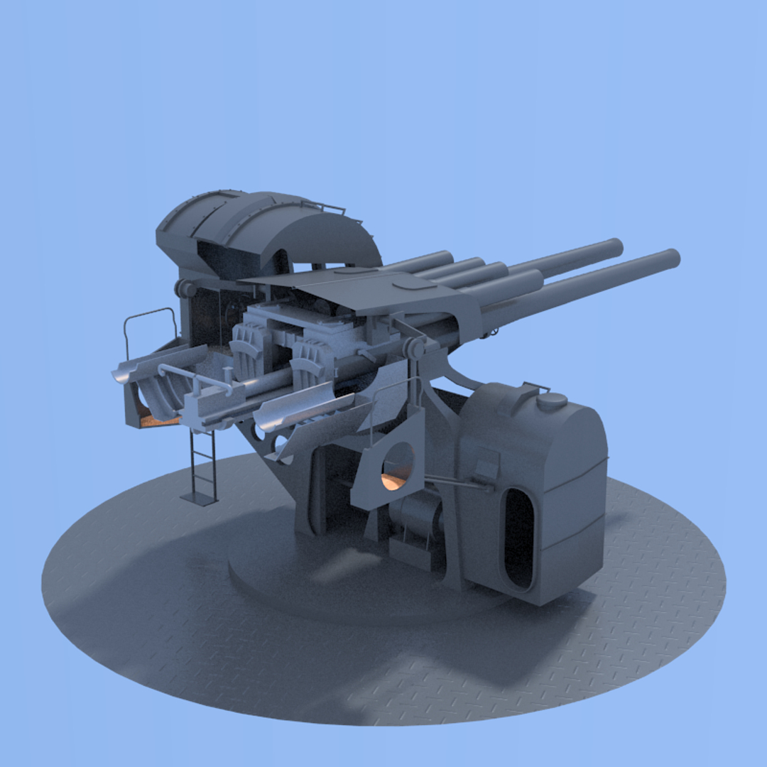 3D Japanese Gun - TurboSquid 1171860