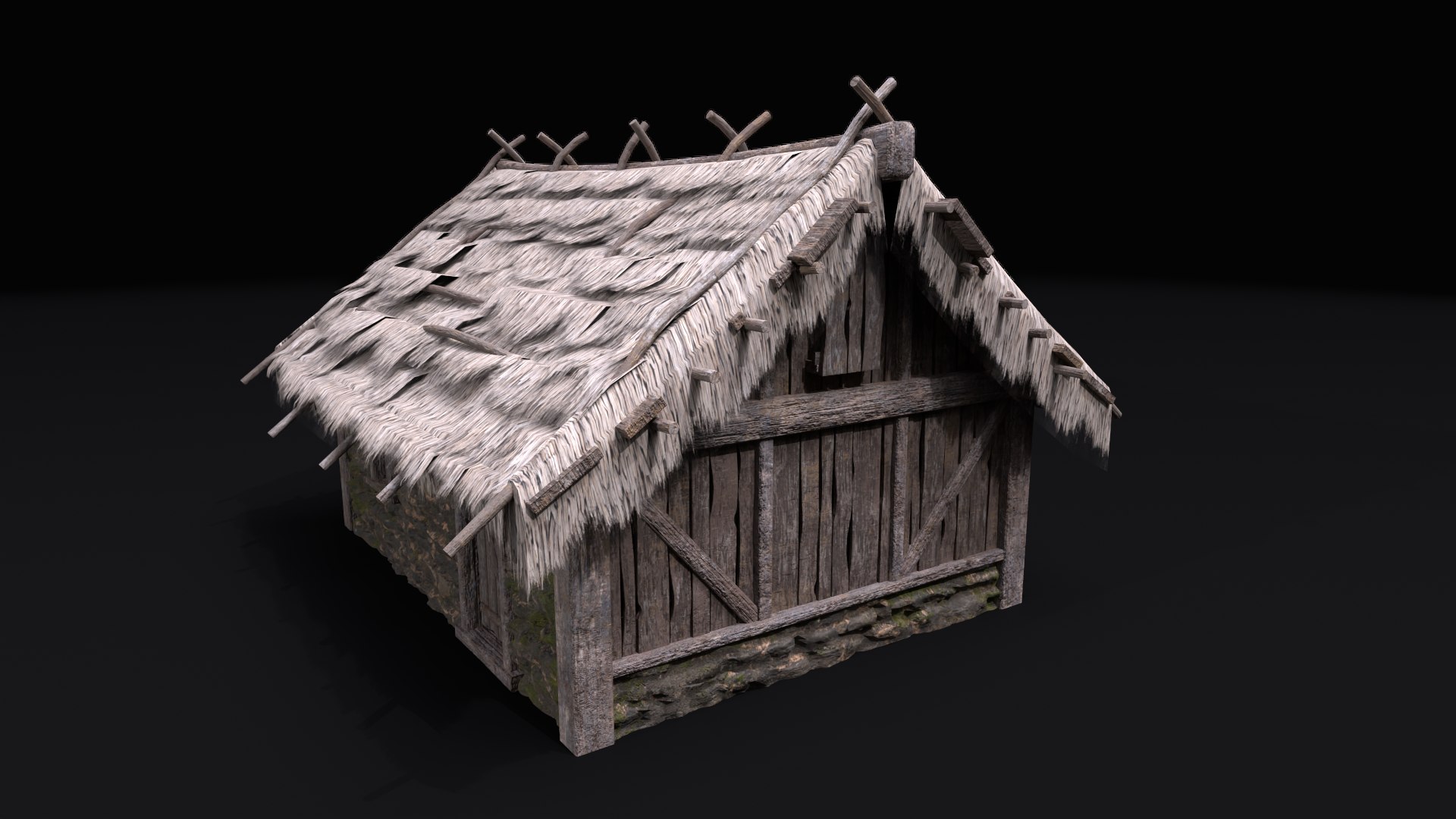 3D Realistic Medieval House - TurboSquid 2126906
