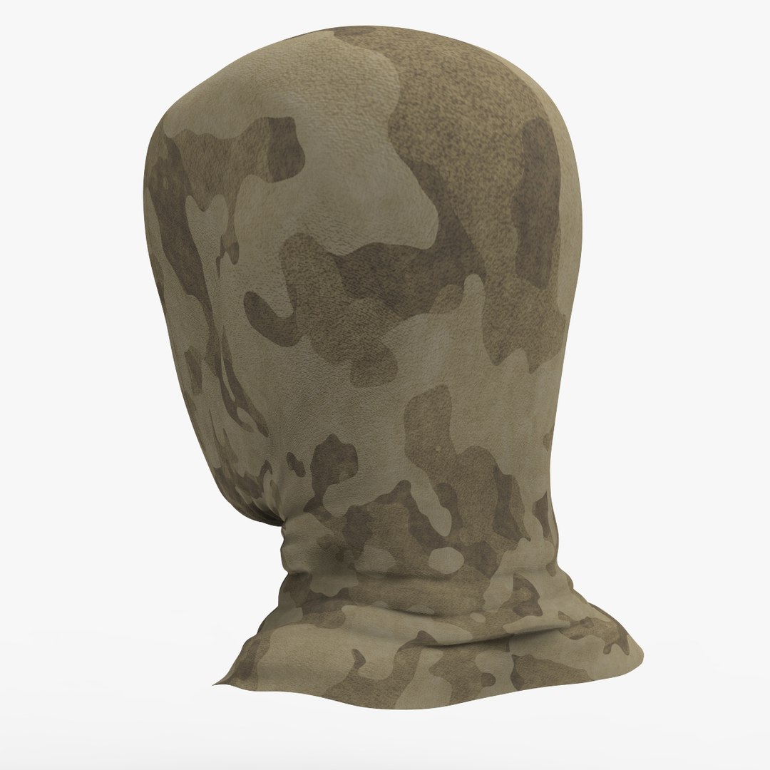 3D Military Balaclava V2 - TurboSquid 1218321